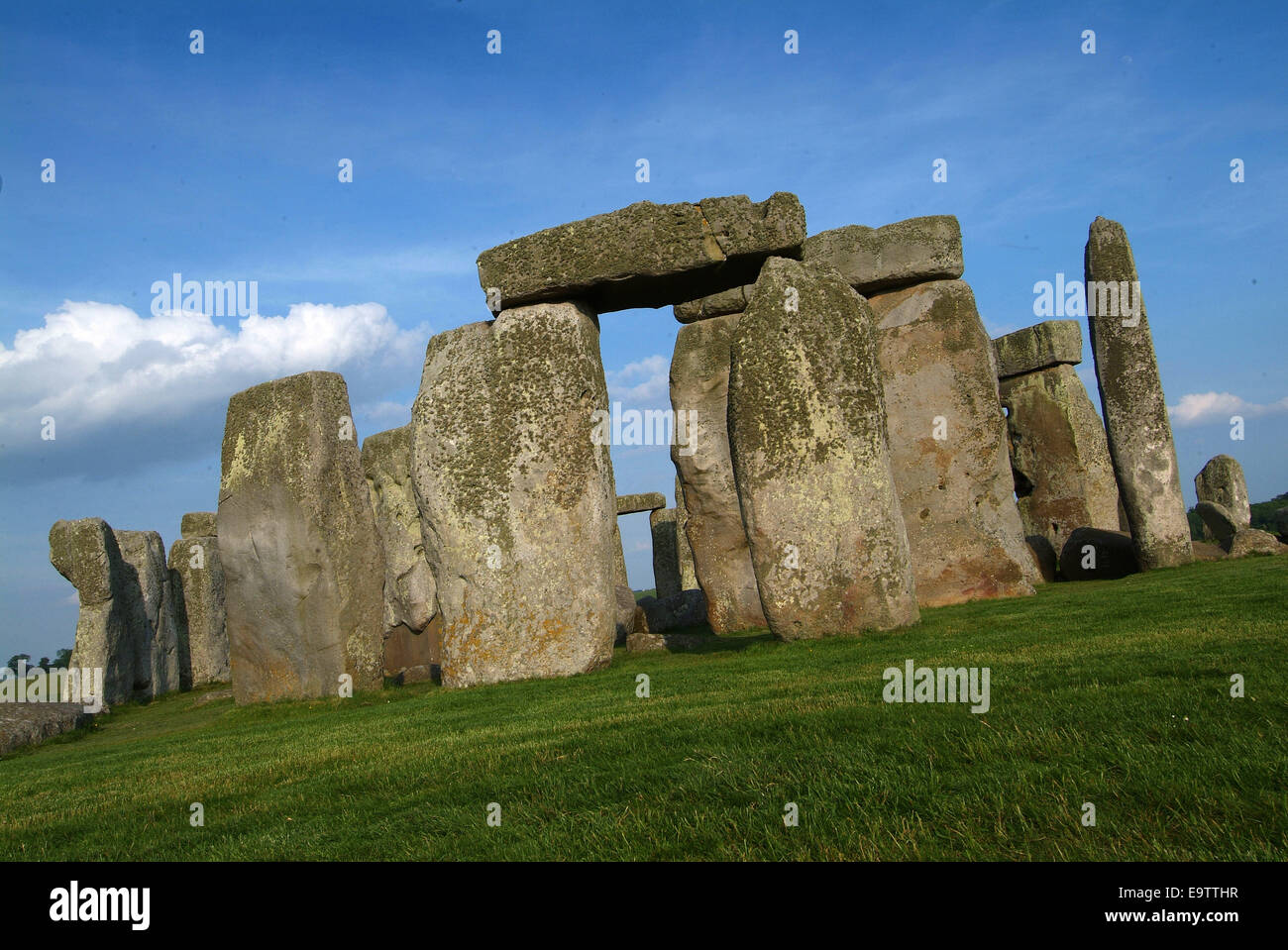 Stonehenge einen prähistorischen Stein Kreis in Wiltshire, England, das ...