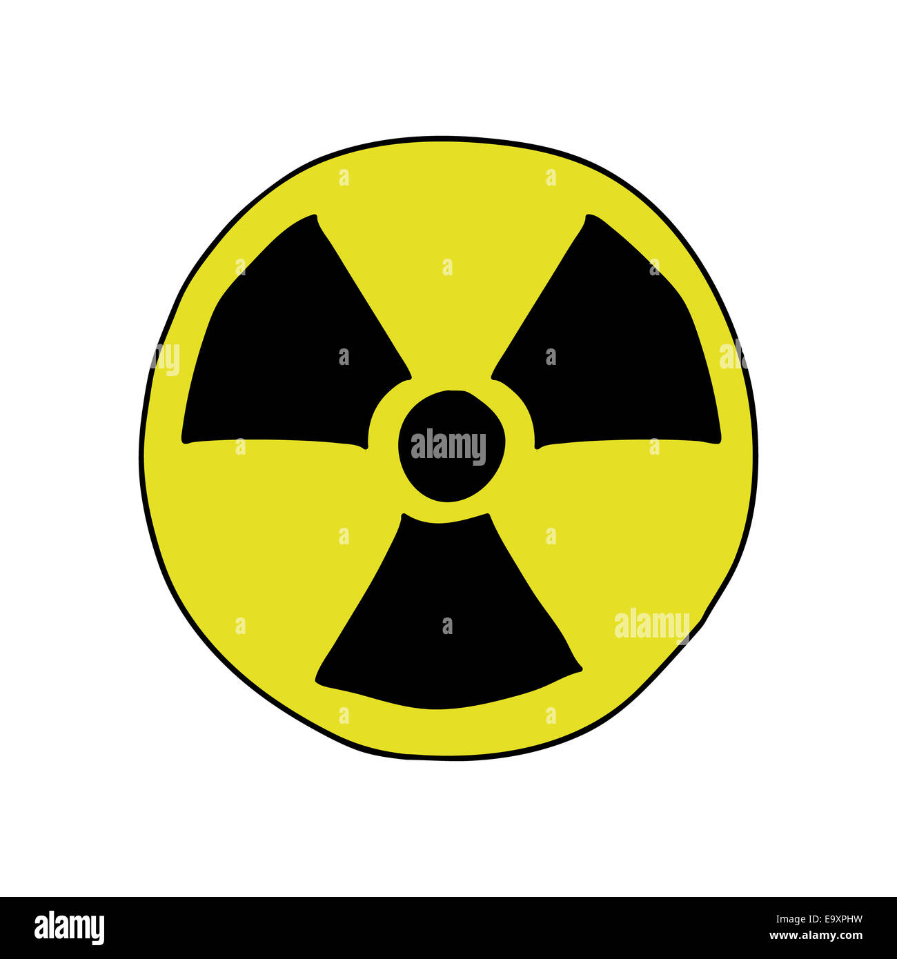 Logo radioactivo -Fotos und -Bildmaterial in hoher Auflösung – Alamy