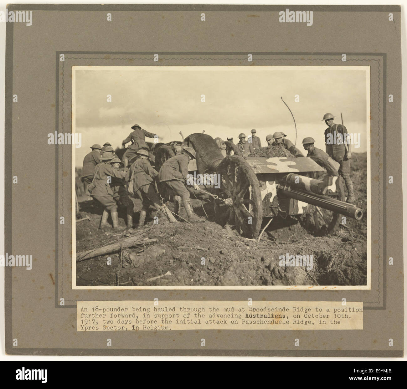 Passchendaele 1917 -Fotos und -Bildmaterial in hoher Auflösung – Alamy