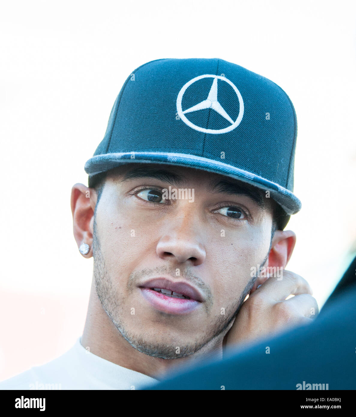 Lewis Hamilton, Formel-1-Rennfahrer für das Mercedes AMG Petronas Team ...