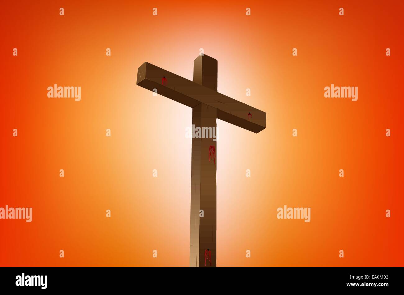 Das blut von jesus Stock-Vektorgrafiken kaufen - Alamy