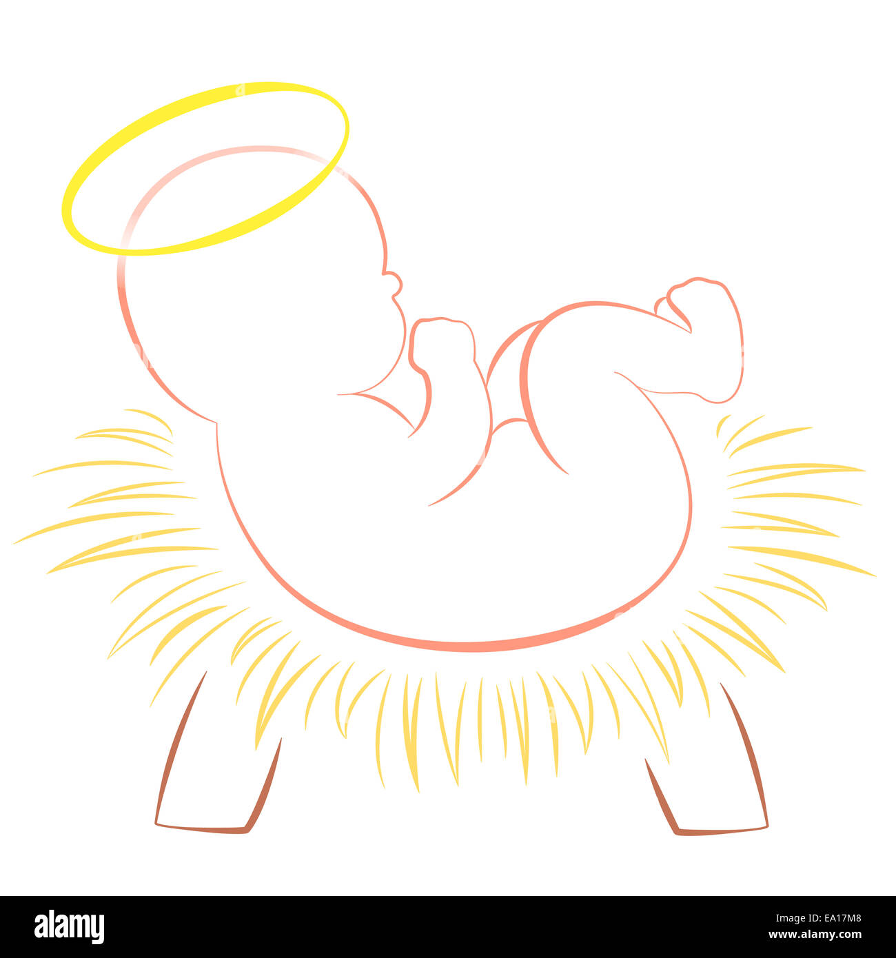 Jesus In Der Krippe Stockfotos und -bilder Kaufen - Alamy