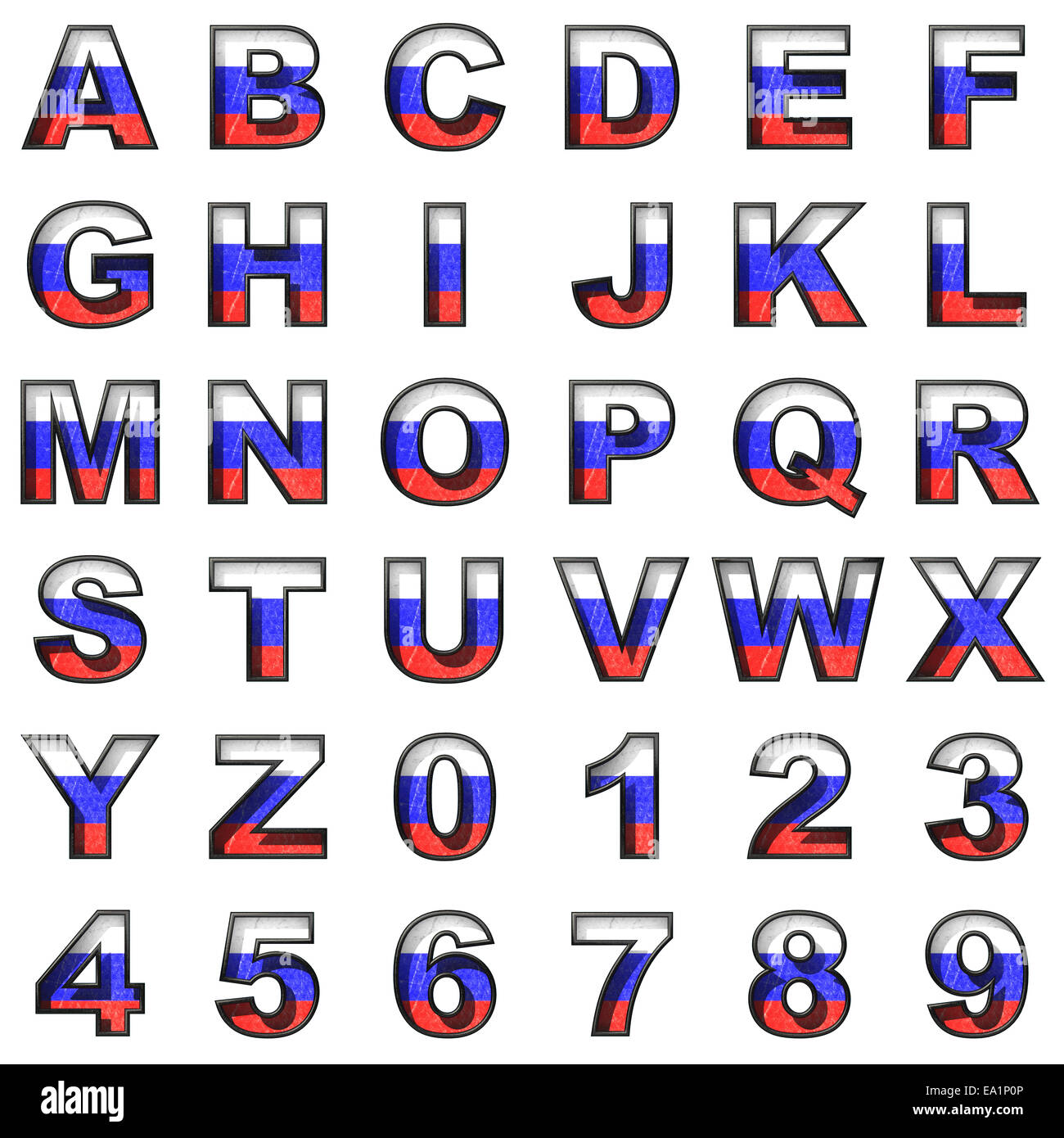 Russisches alphabet -Fotos und -Bildmaterial in hoher Auflösung – Alamy