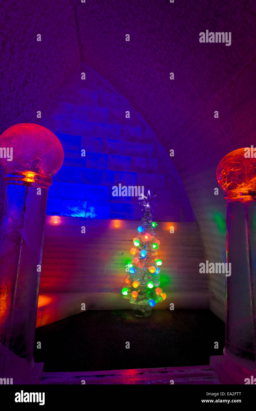 Eis, Museum, Alaska, Chena Hot Springs resort Stockfotografie - Alamy