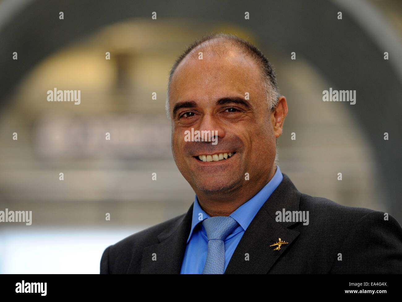Bremen, Deutschland. 6. November 2014. Leiter des Airbus neue ...