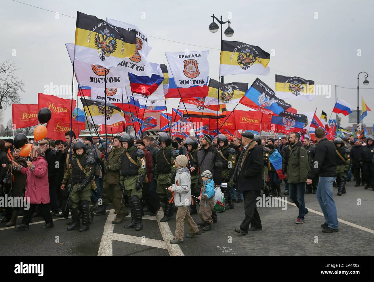 Novorossiya flag -Fotos und -Bildmaterial in hoher Auflösung – Alamy