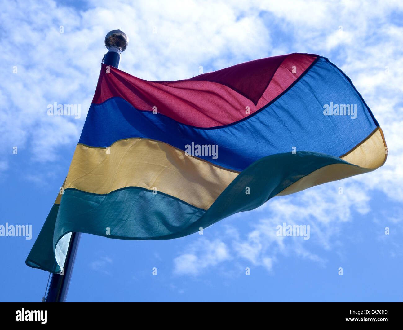 Flag of mauritius -Fotos und -Bildmaterial in hoher Auflösung – Alamy