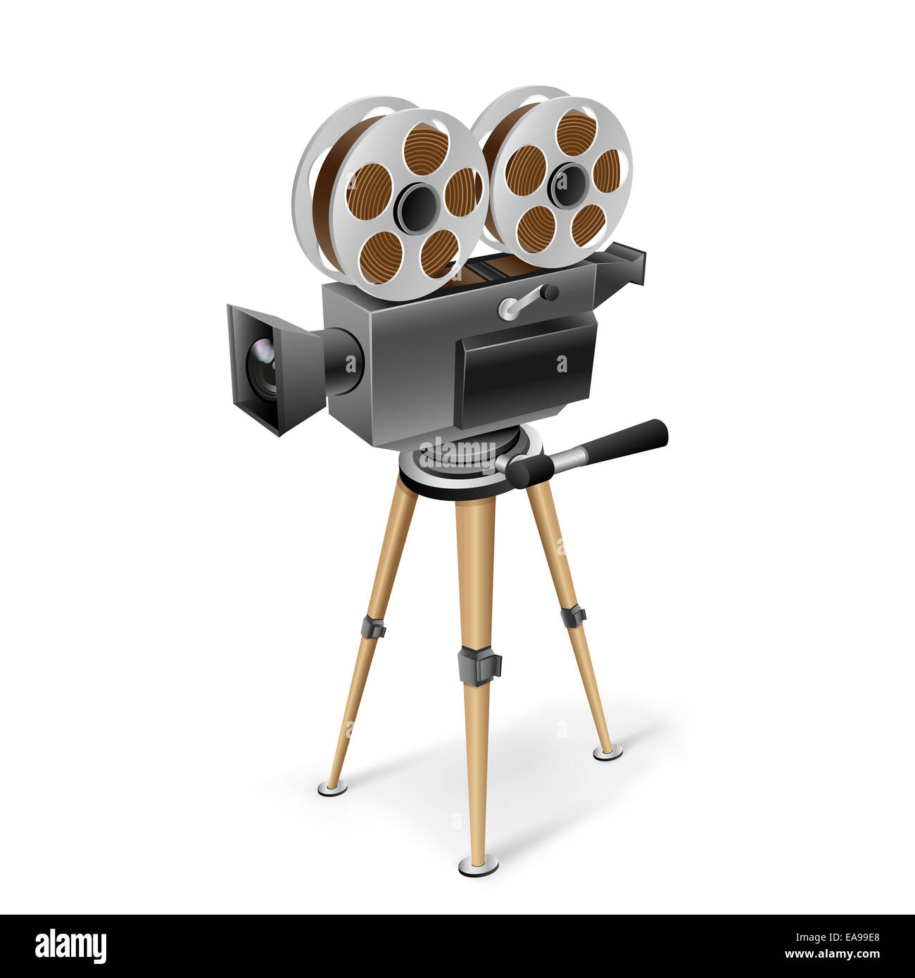 Retro-Kino-Kamera Stockfoto, Bild: 75193056 - Alamy