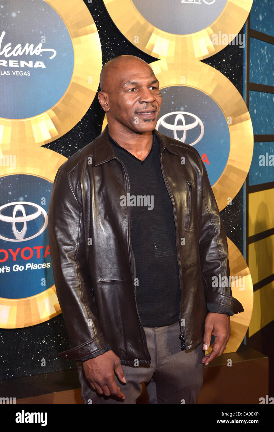 Profi-Boxer Mike Tyson besucht 2014 Soul Train Music Awards in der ...