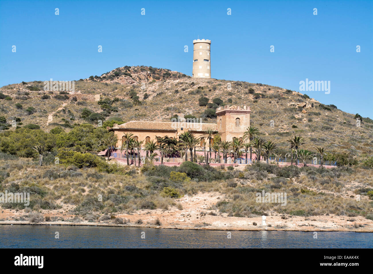 Die Isla Mayor O del Baron in das Mar Menor, Region Murcia, Südspanien ...