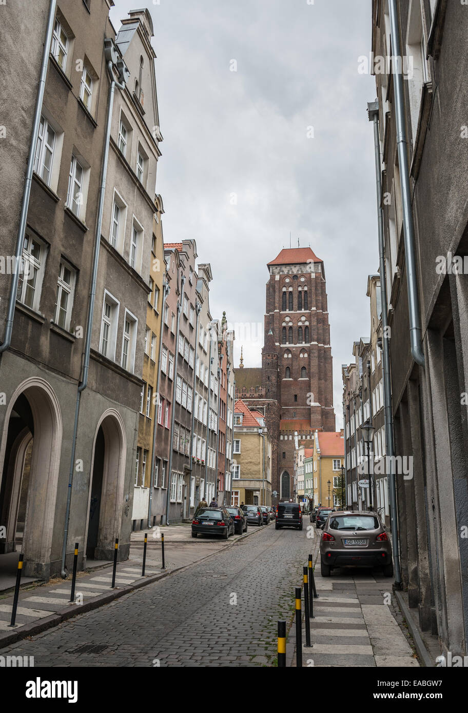 Basilika Mariä Himmelfahrt der Jungfrau Maria (Marienkirche) in Danzig ...