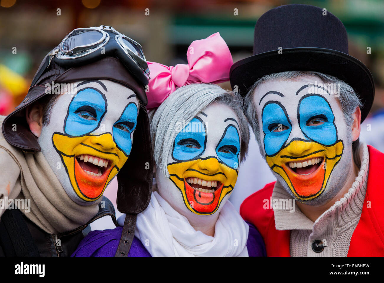 Köln, Deutschland. 11. November 2014. Karneval Jecken feiern den Beginn ...