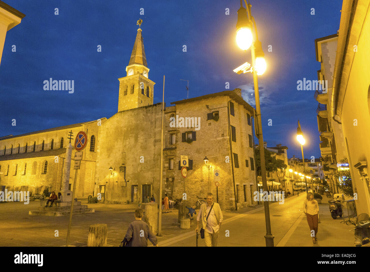 Grado, Altstadt, Italien, Friaul-Julian Venetien Stockfotografie - Alamy