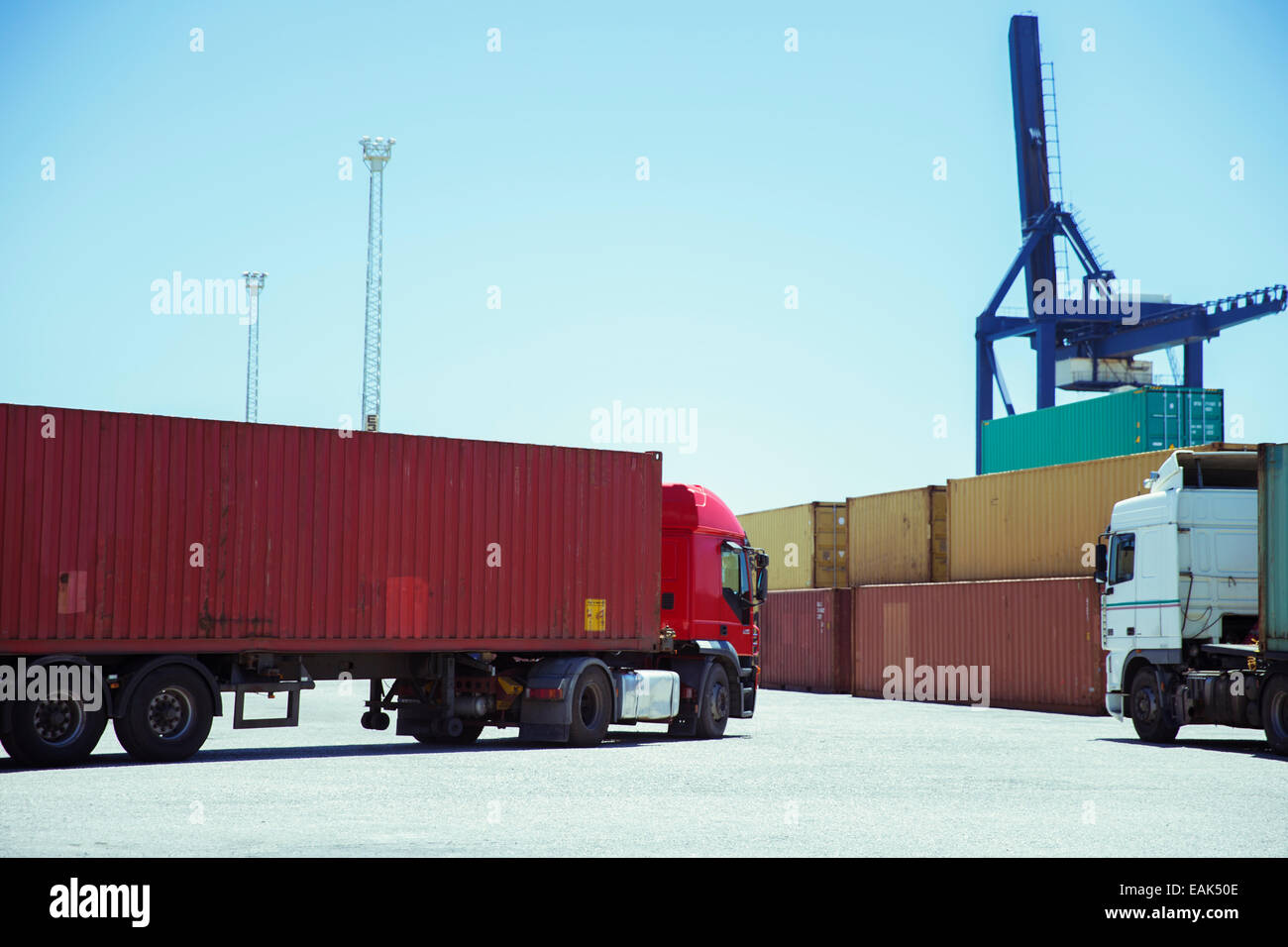 Lorry container -Fotos und -Bildmaterial in hoher Auflösung – Alamy