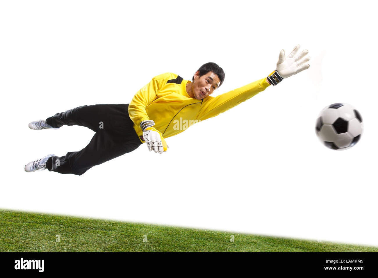 Ball fangen torwart -Fotos und -Bildmaterial in hoher Auflösung – Alamy