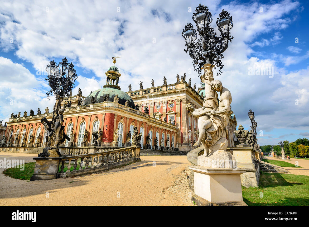 Neues Palais in Potsdam, Deutschland Stockfotografie - Alamy