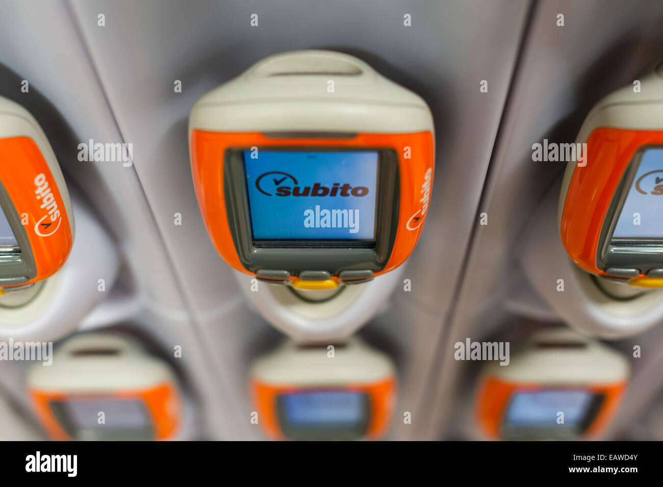 Handheld Subito Selfscanning Geräte in einem Migros-Supermarkt in ...