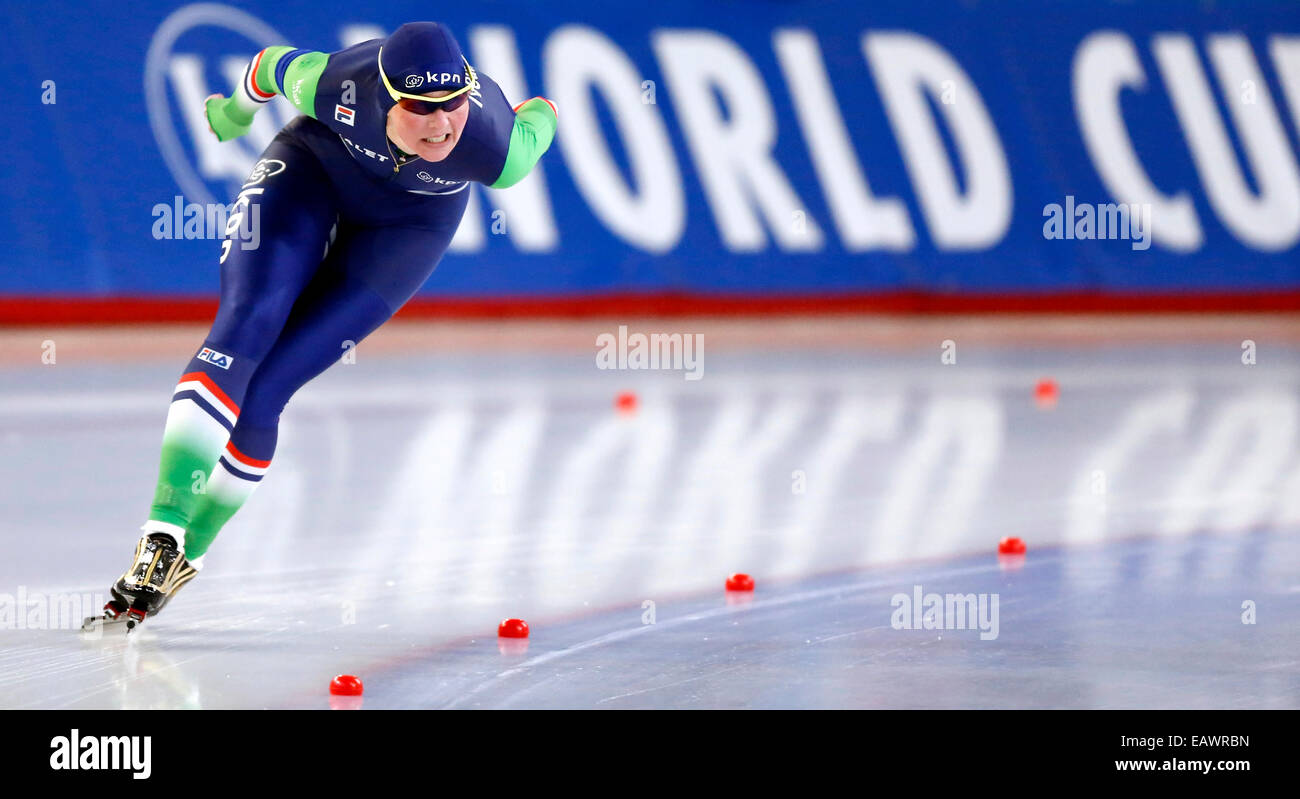 Seoul, Südkorea. 21. November 2014. Rixt Meijer (NED) Speed-Skating ...