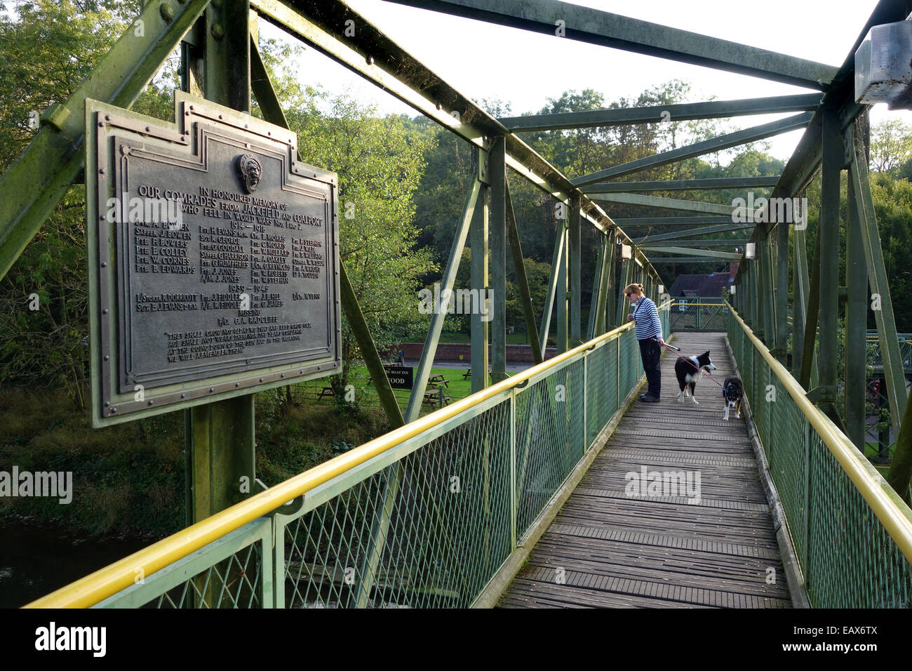 Jackfield und coalport memorial bridge -Fotos und -Bildmaterial in ...