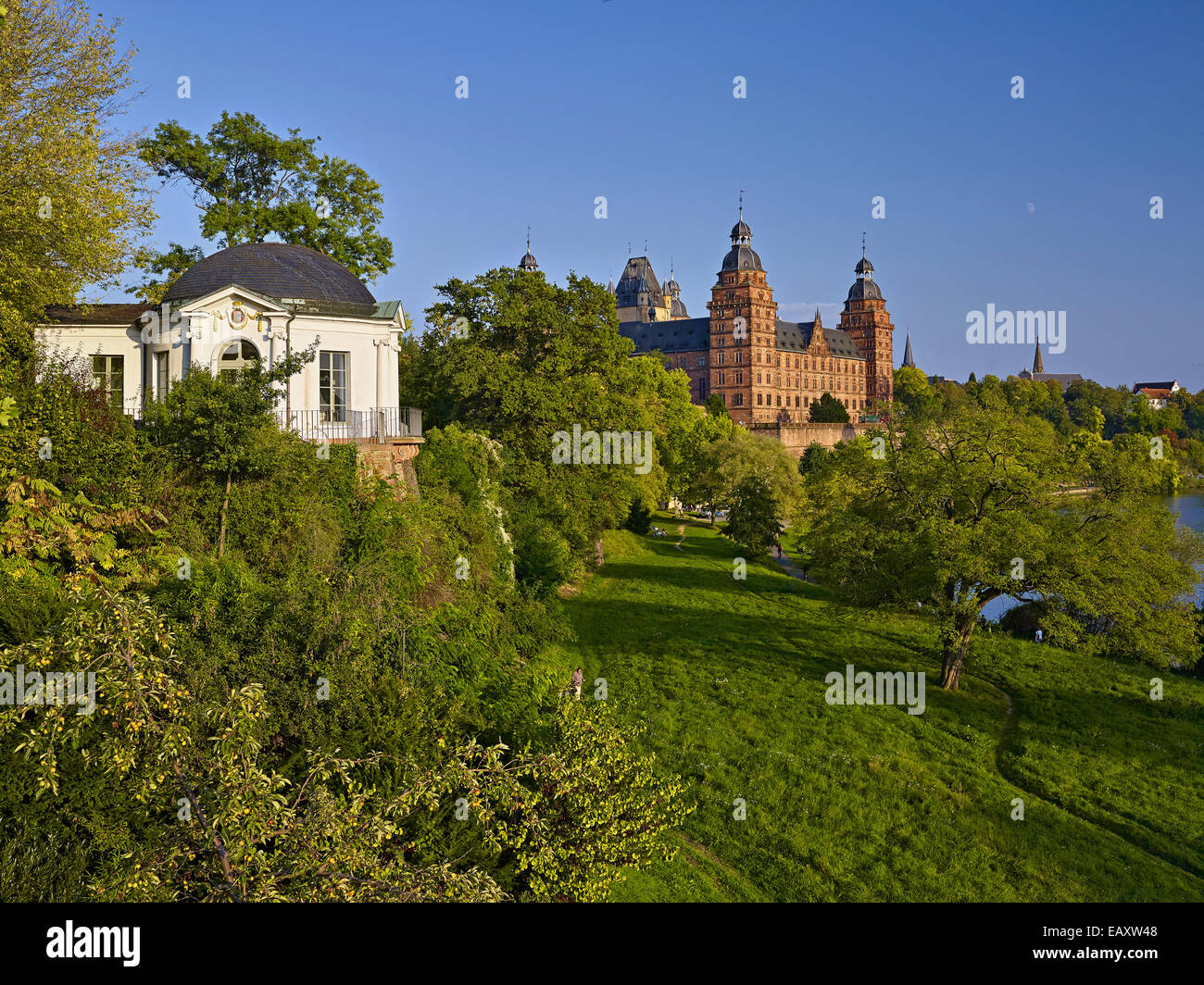 Schloss Johannisburg Schloss, Aschaffenburg, Deutschland ...