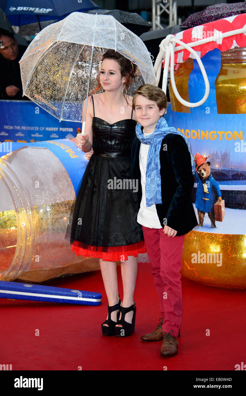 Madeleine Harris und Samuel Joslin bei der Weltpremiere des Films ...