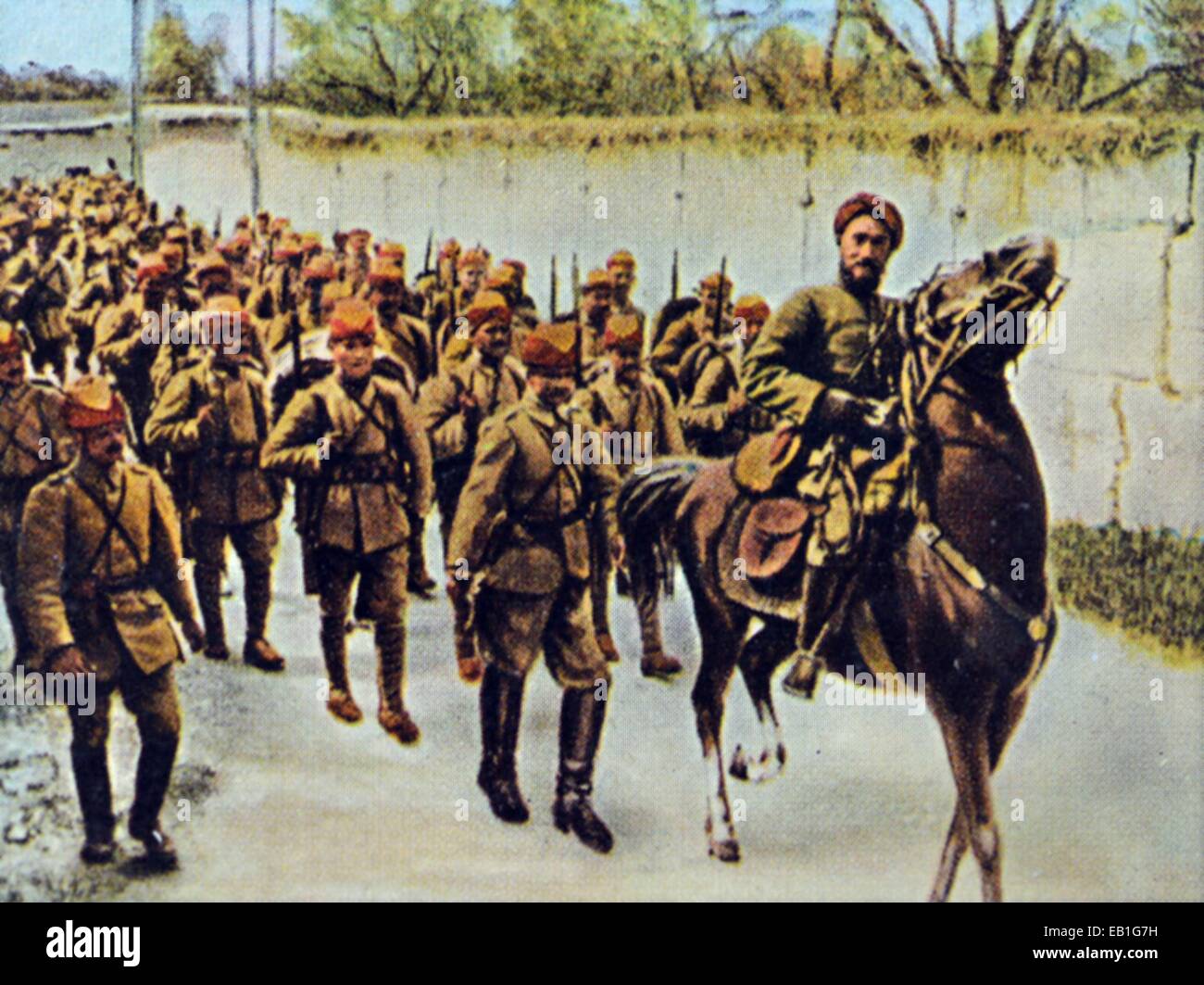 German infantry marching wwi -Fotos und -Bildmaterial in hoher ...
