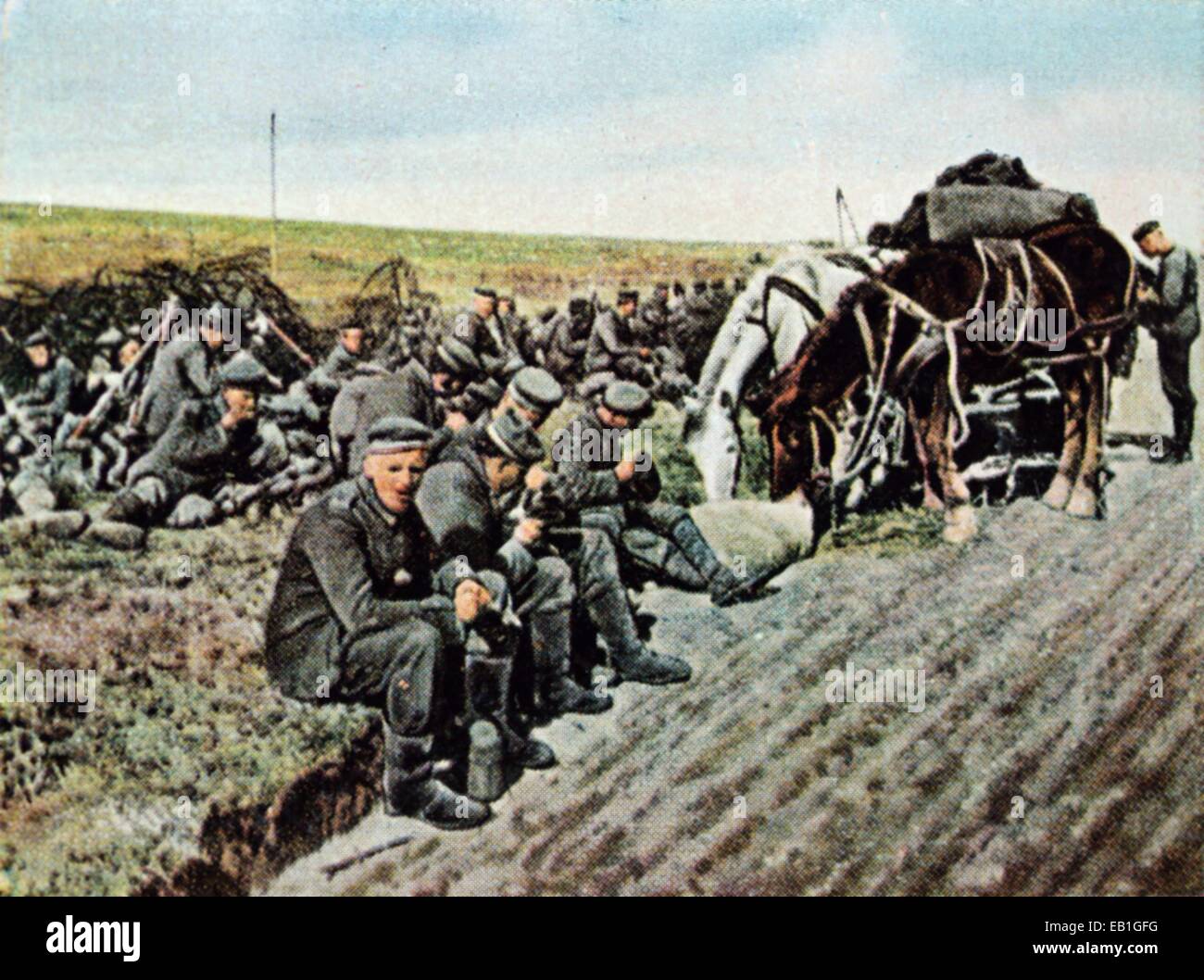German infantry marching wwi -Fotos und -Bildmaterial in hoher ...