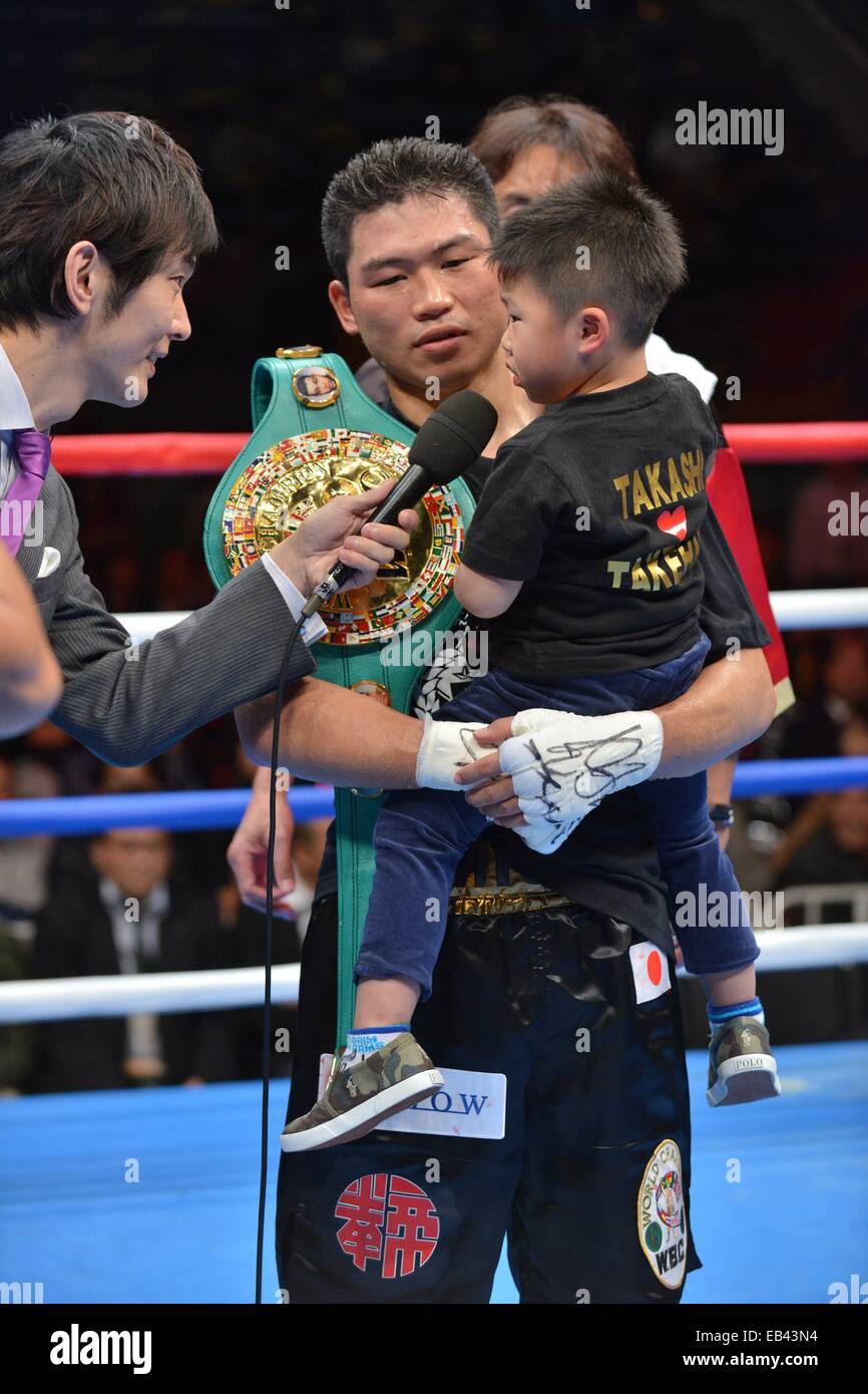 Kanagawa, Japan. 22. November 2014. Takashi Miura (JPN) Boxen: Takashi ...