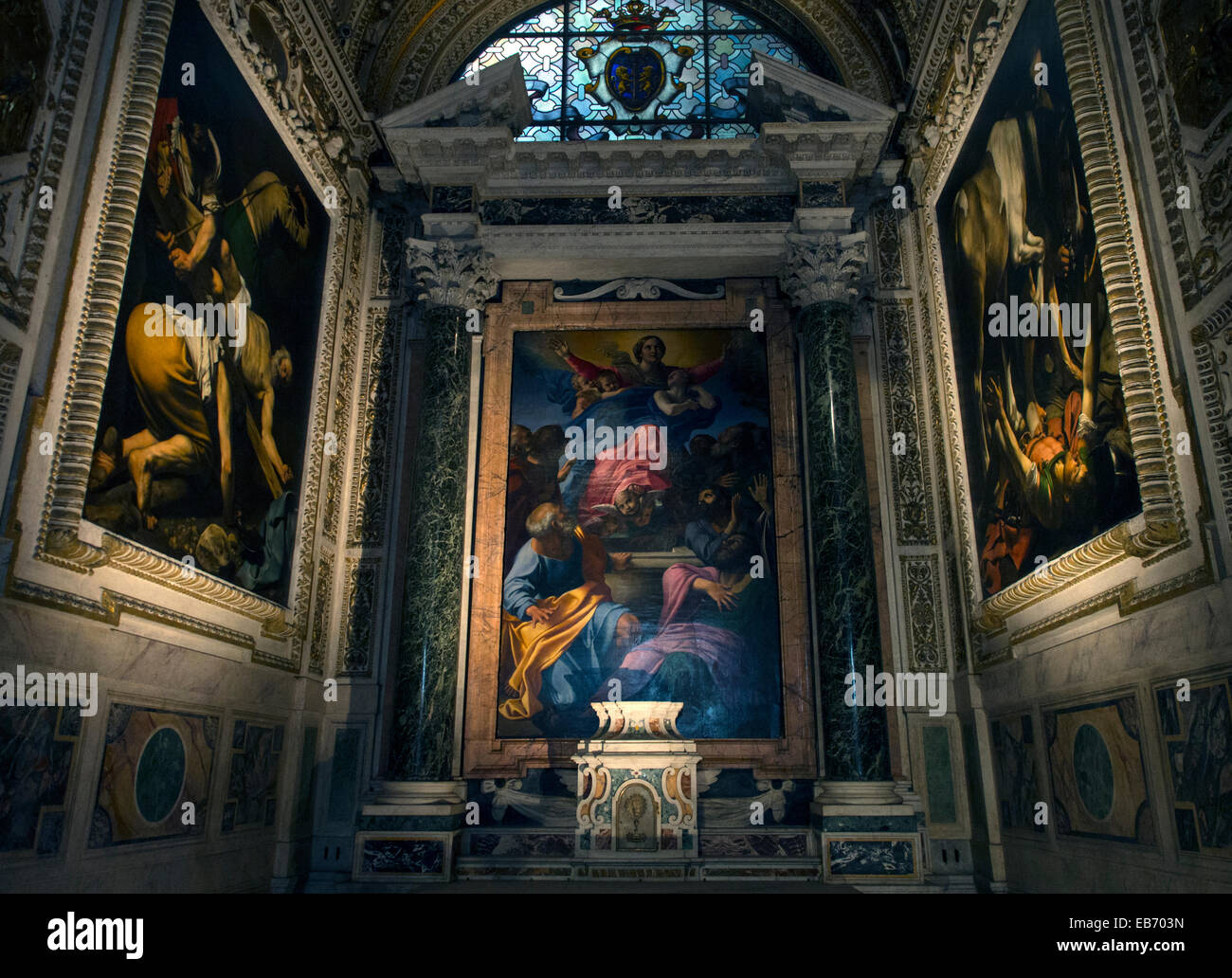 Santa maria del popolo -Fotos und -Bildmaterial in hoher Auflösung – Alamy