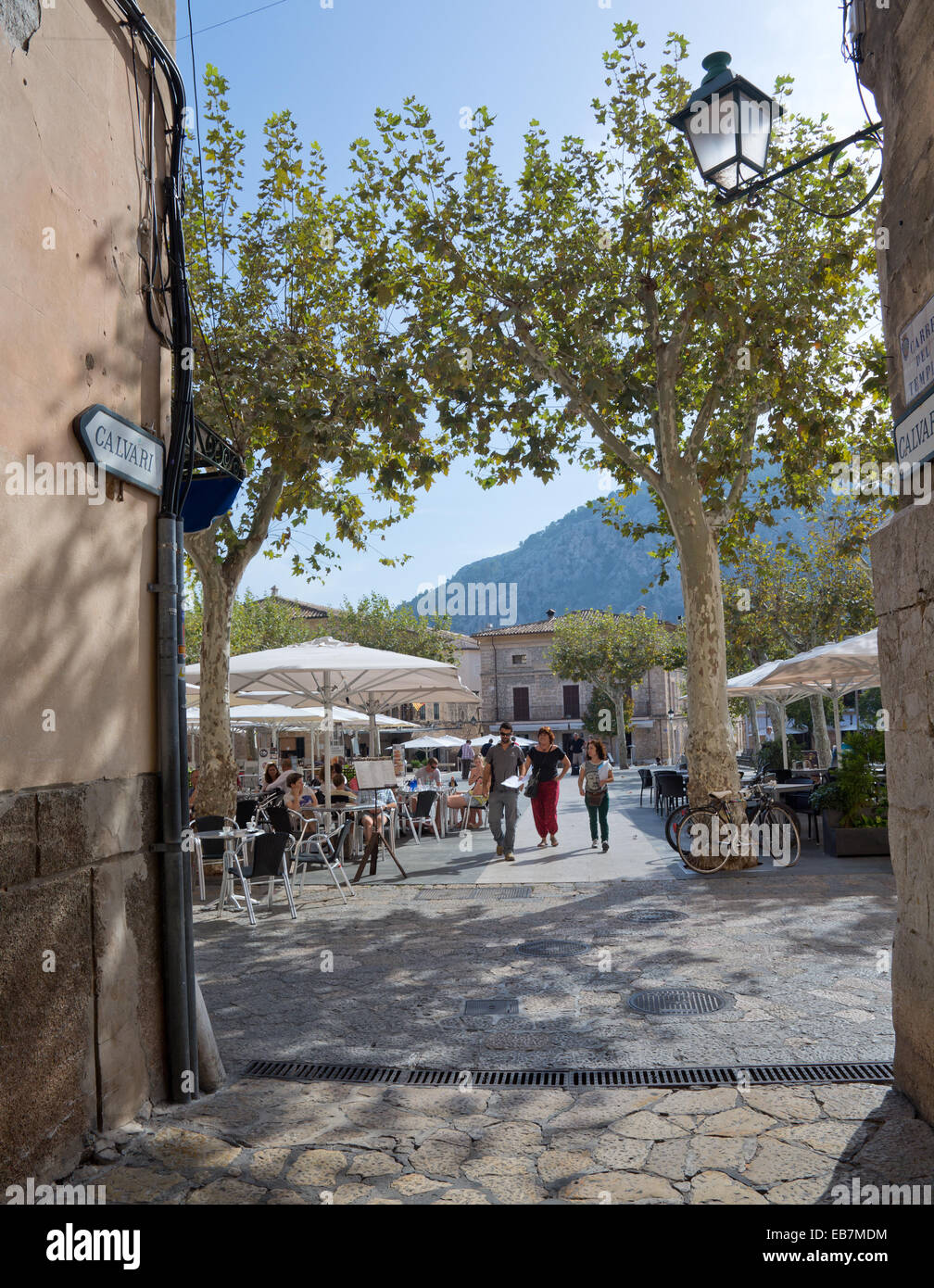 Calvari steps pollensa mallorca spain -Fotos und -Bildmaterial in hoher ...