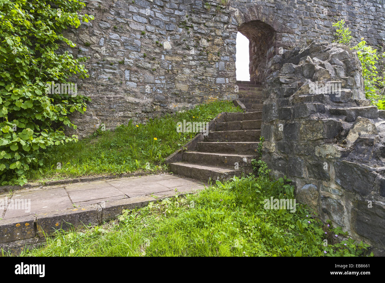 Polle burgruine Stockfotos und -bilder Kaufen - Alamy