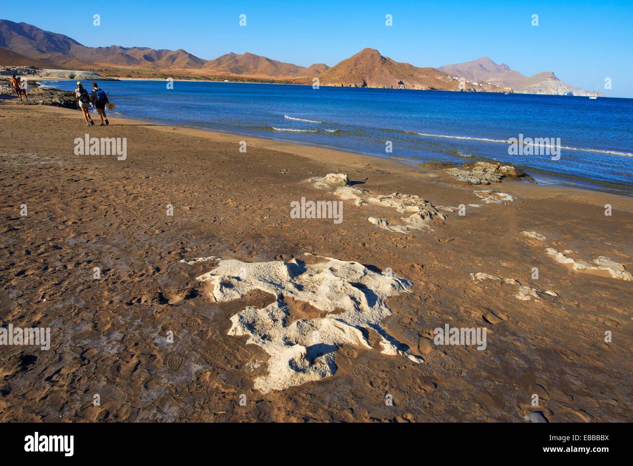 Almeria Provinz Andalusien Strand Biosphärenreservat Wasserkörpers Cabo ...