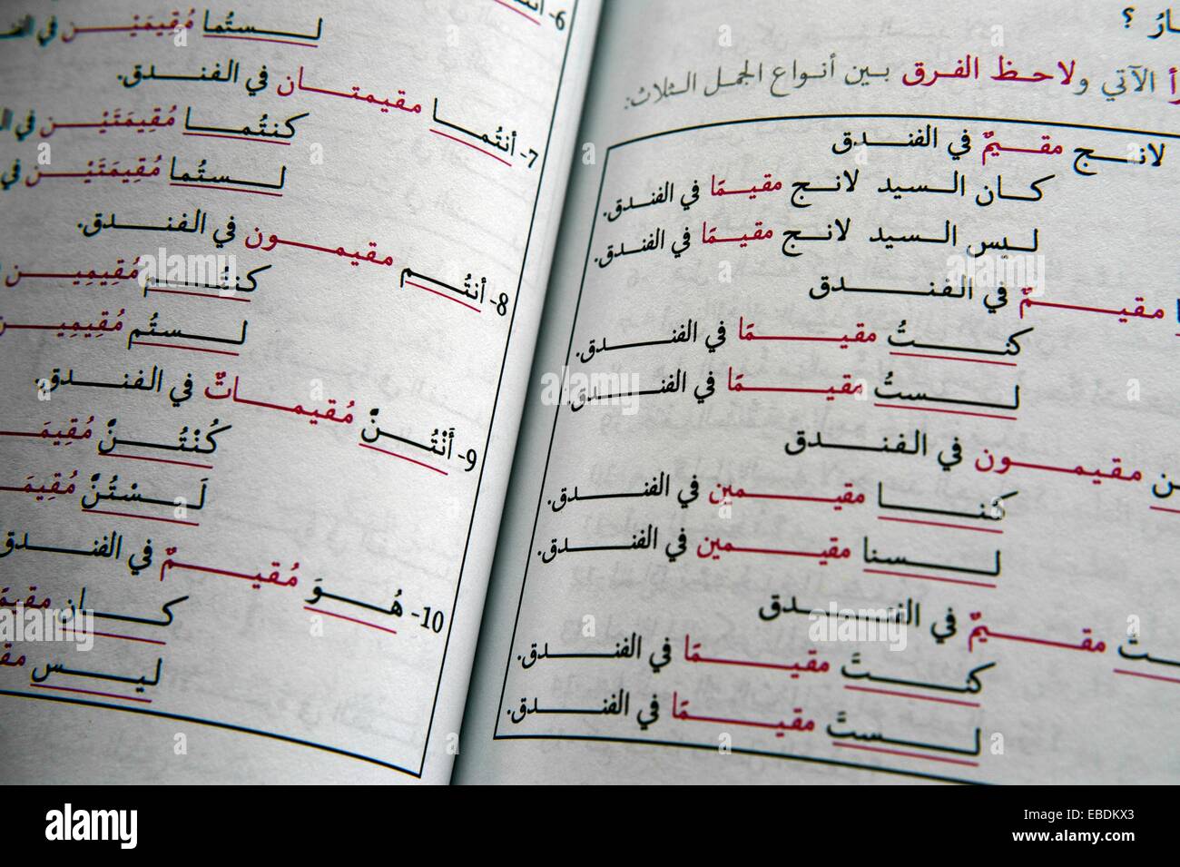 Handbuch zum erlernen der arabischen sprache -Fotos und -Bildmaterial ...