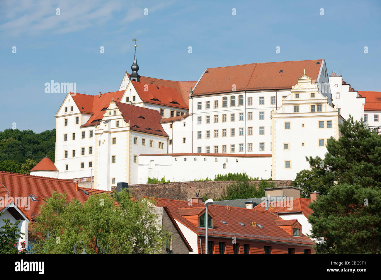 Schloss Colditz Schloss Colditz, Sachsen, Deutschland Stockfoto, Bild ...