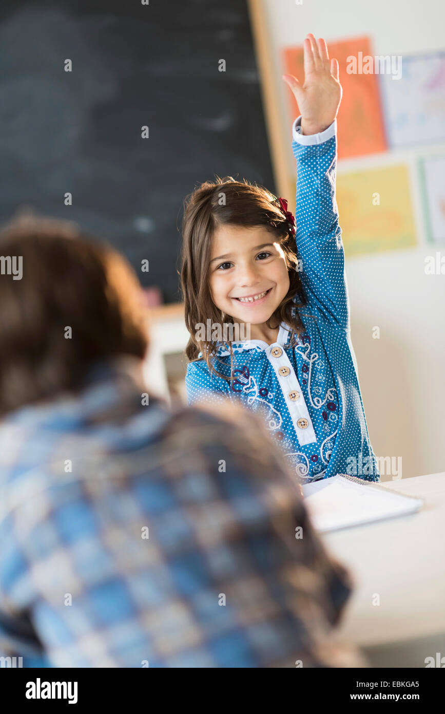 Raising Hand Stockfotos & Raising Hand Bilder - Alamy