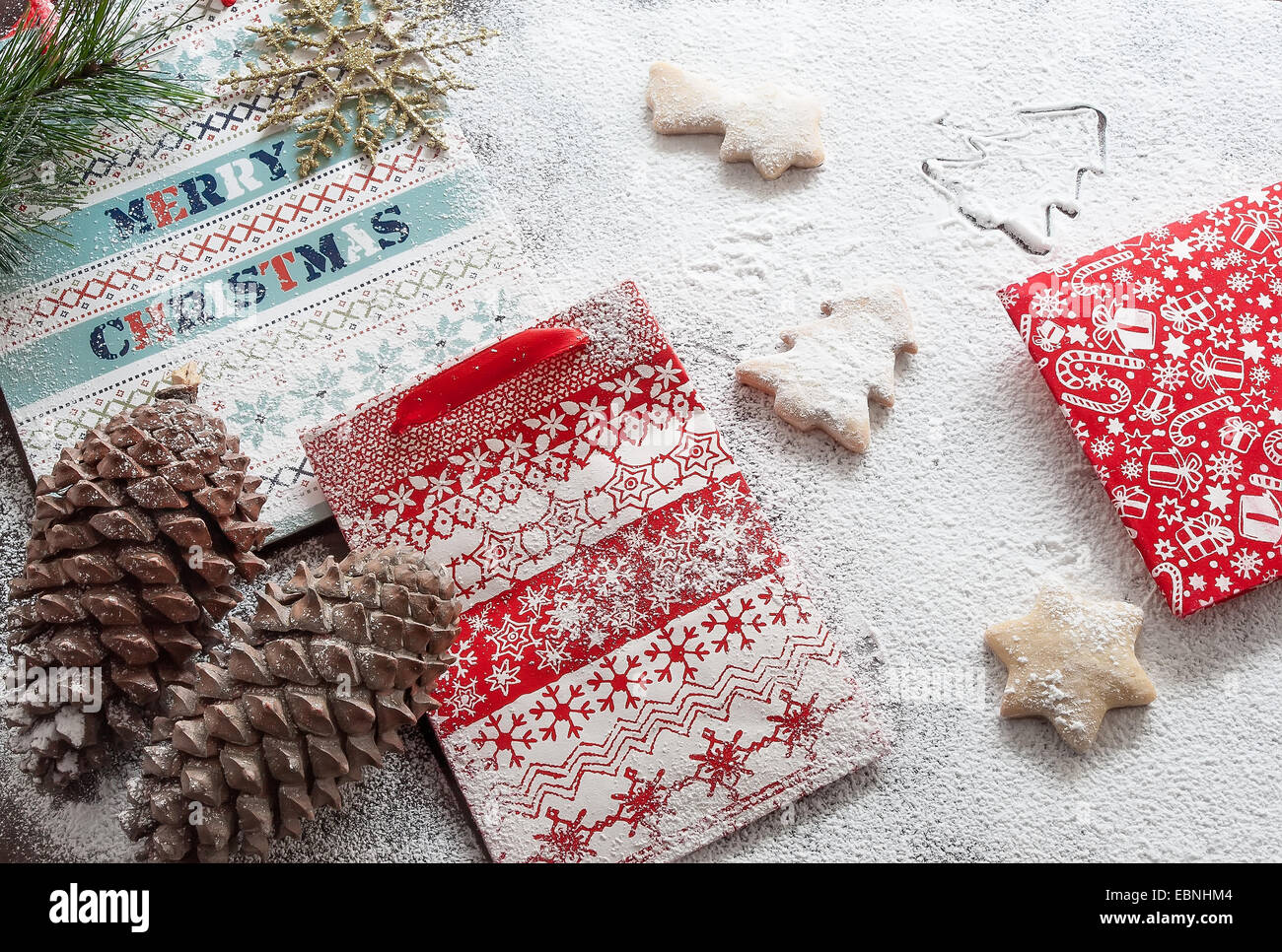 Faszinierend Papiertuten Verzieren Weihnachten Ebenbild