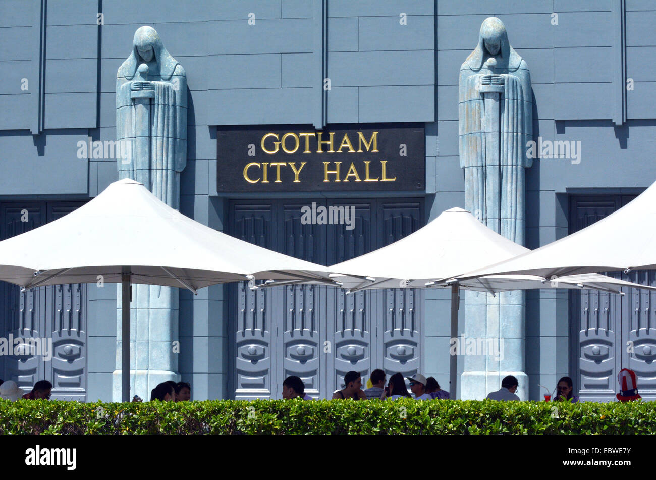 Gotham City Hall Stockfotos und -bilder Kaufen - Alamy