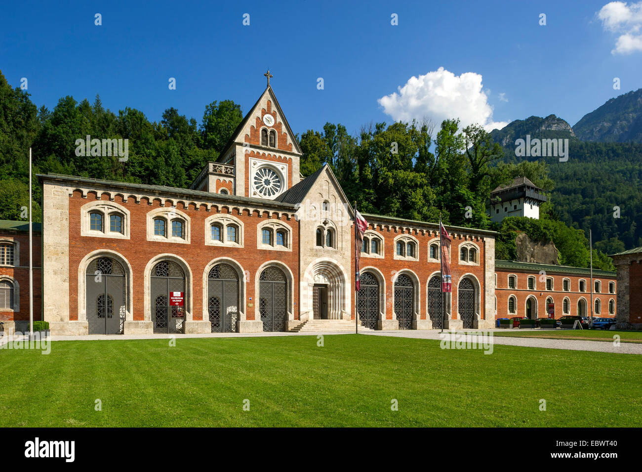 Alte Saline alte Salz Raffinerie, Salzmuseum, Bad Reichenhall, Upper ...