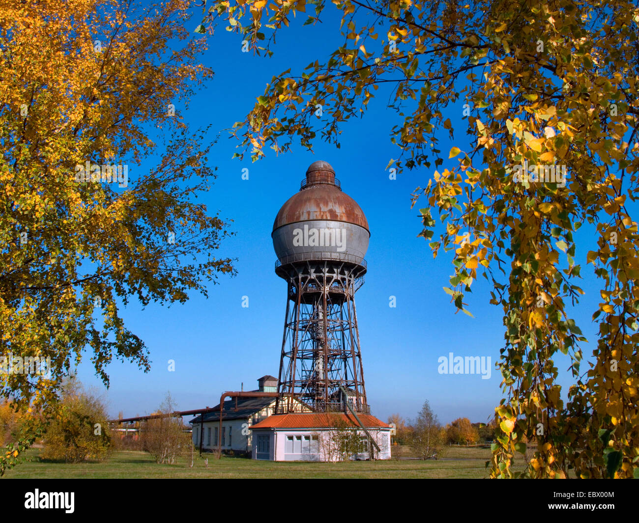 historischen Wasserturm, Deutschland, Niedersachsen, Ilsede ...