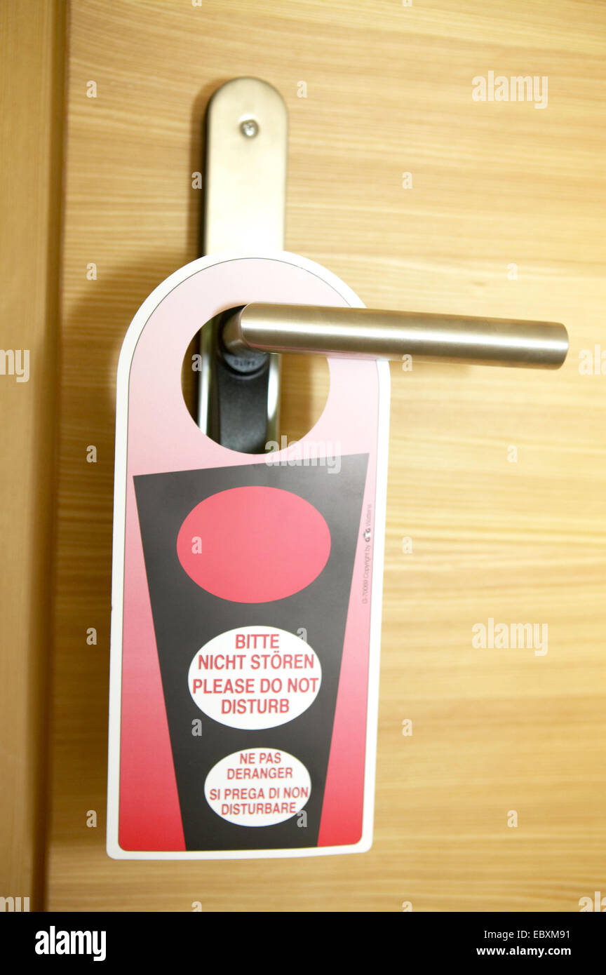Bitte nicht hintertreiben, melden Sie sich in einem Hotelzimmer ...