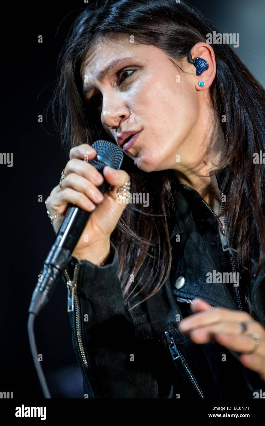 Fontaneto d'Agogna Italien. 6. Dezember 2014. Die italienische Pop ...