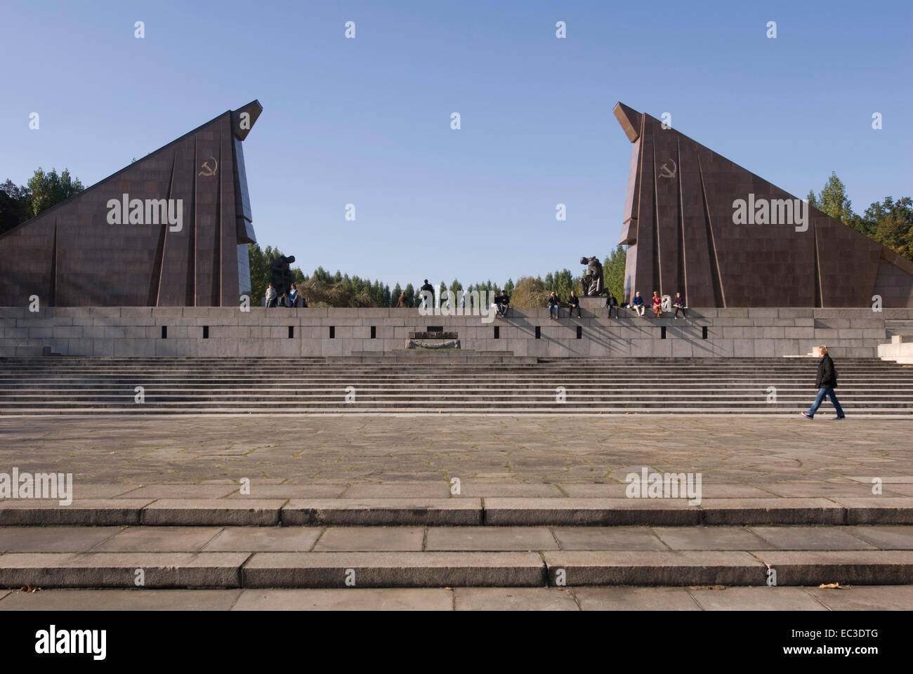 Treptower Park, Berlin, Deutschland, Europa Stockfotografie - Alamy