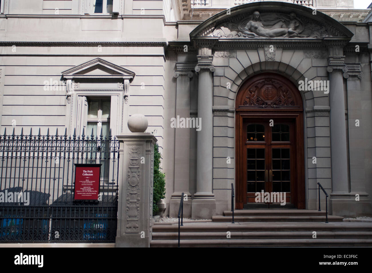 Frick Collection hat 3 Vermeers, 5th Avenue, Museumsmeile, New York ...