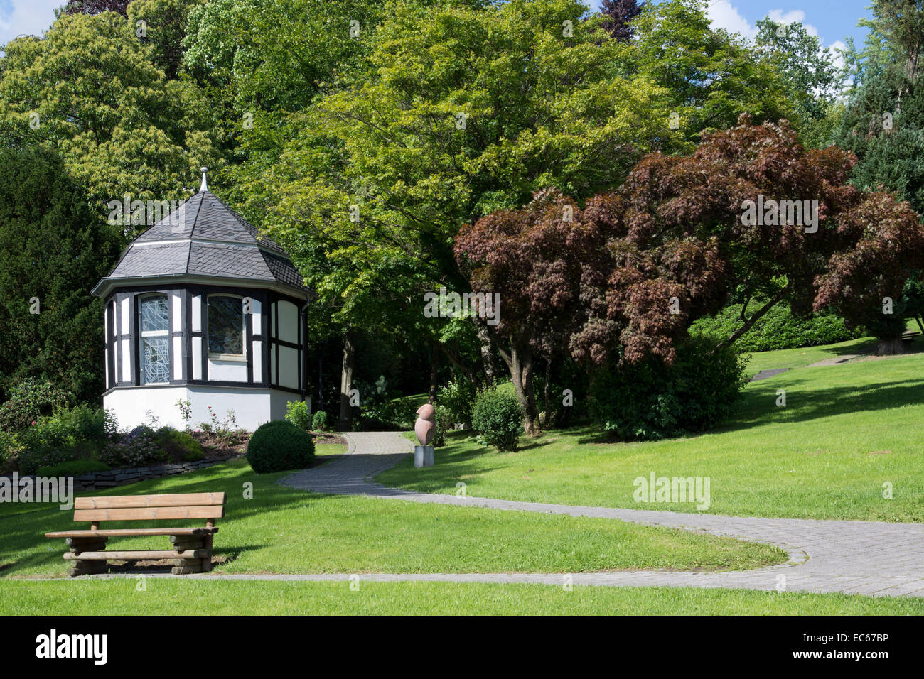 Rudolf Becker Park Bad Fredeburg, Schmallenberg, höhere Sauerland ...