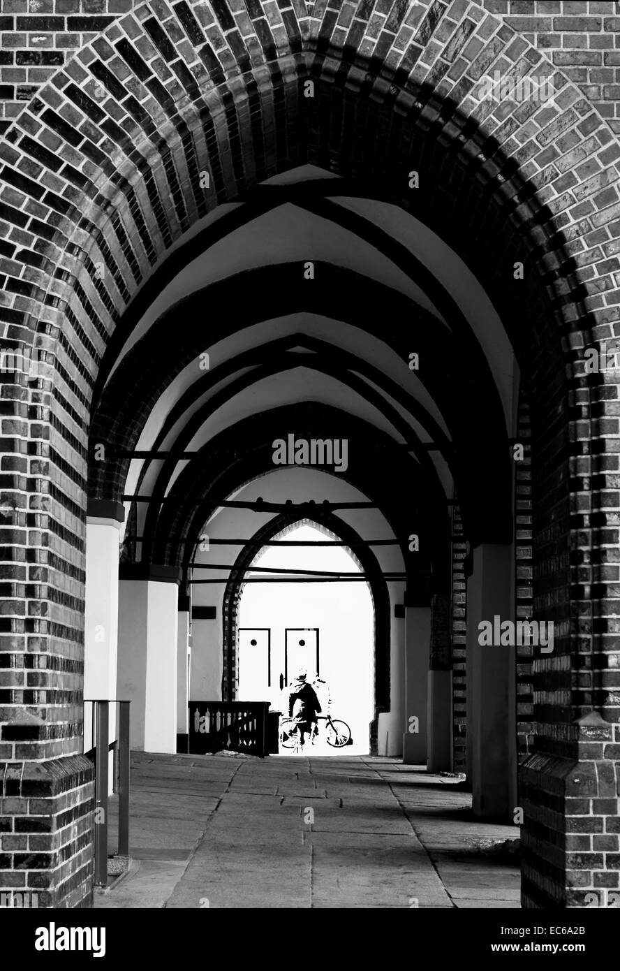 Runde Bogen Durchgang Stockfotografie - Alamy