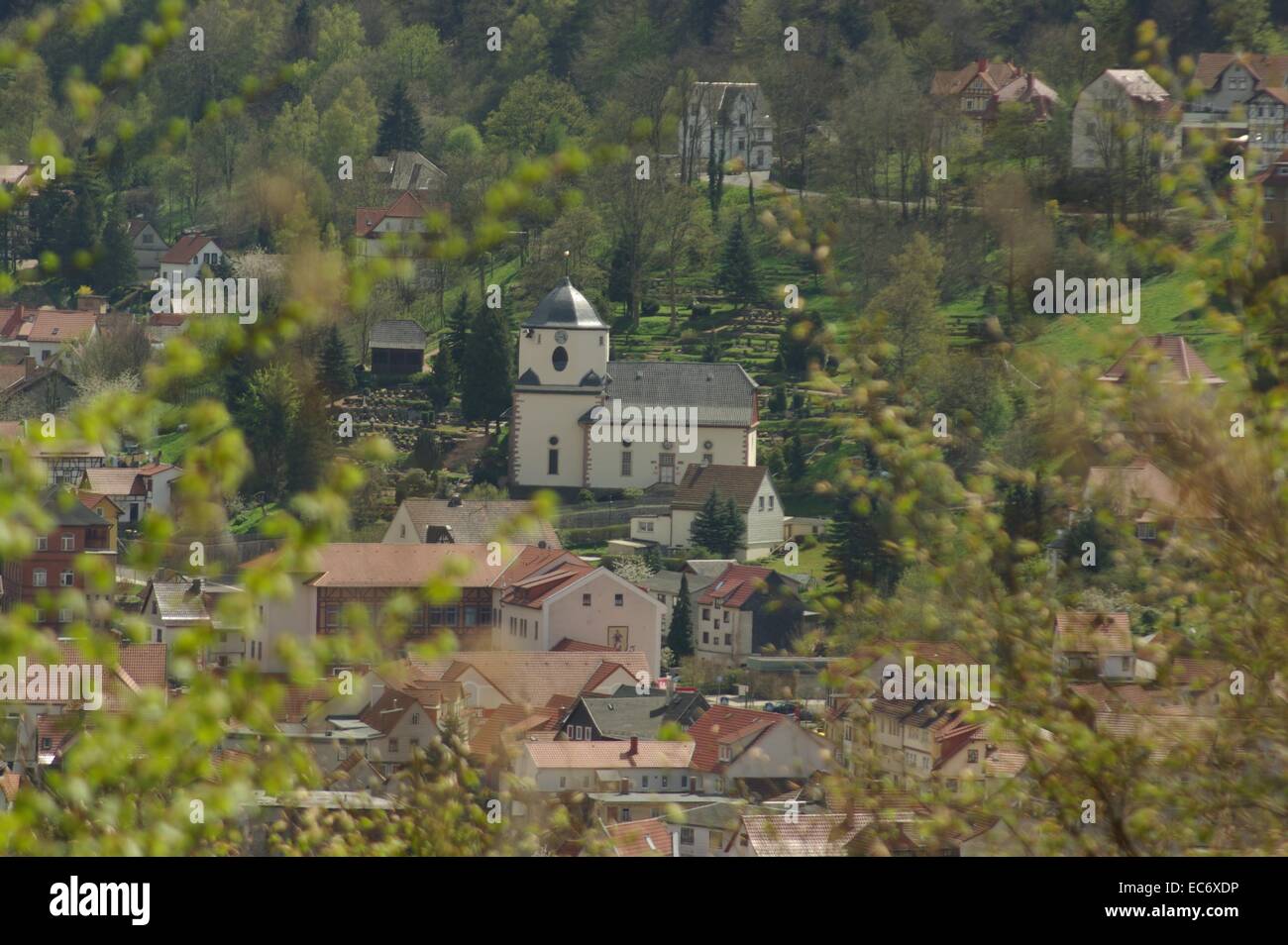 Concordia-Kirche in Ruhla, Ruhla, Thüringen, Deutschland ...