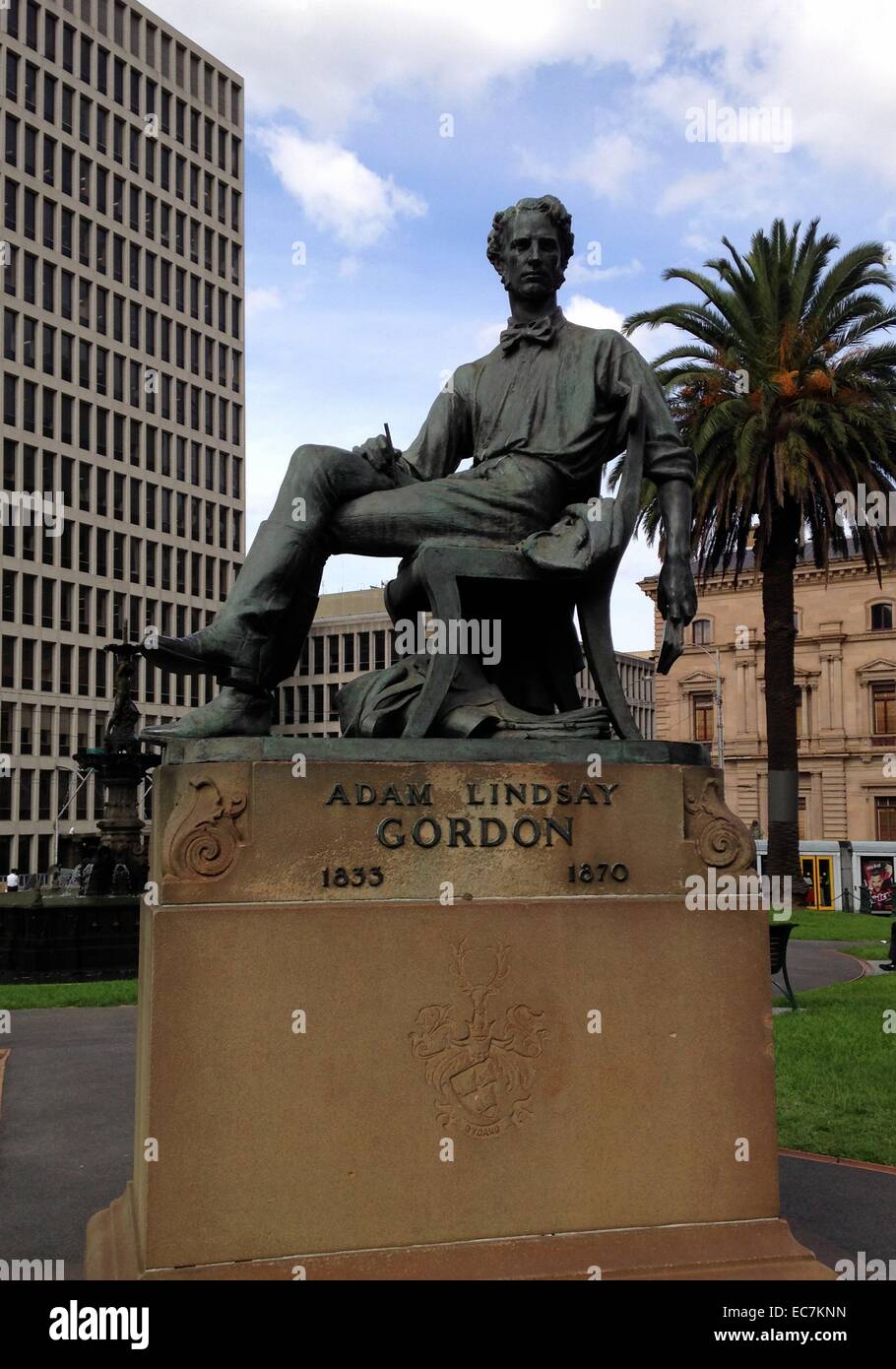 Adam lindsay gordon dichter jockey politiker australisch australien ...