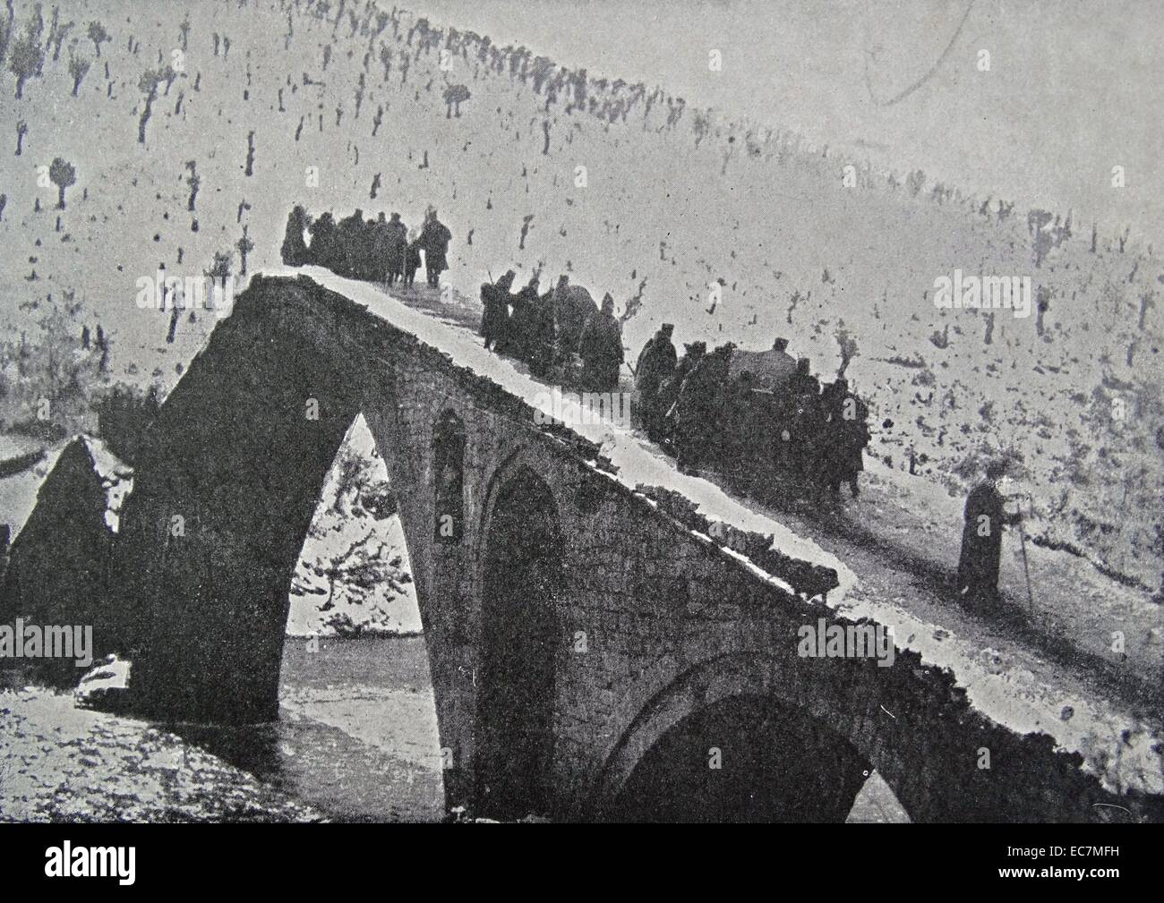 Radomir Putnik, Generalstabschef der Serbischen Armee in der ...