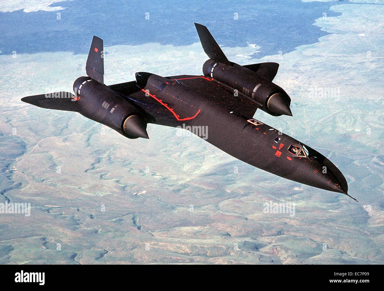 Foto: US Air Force Lockheed SR-71A Blackbird aus dem 9. strategische ...