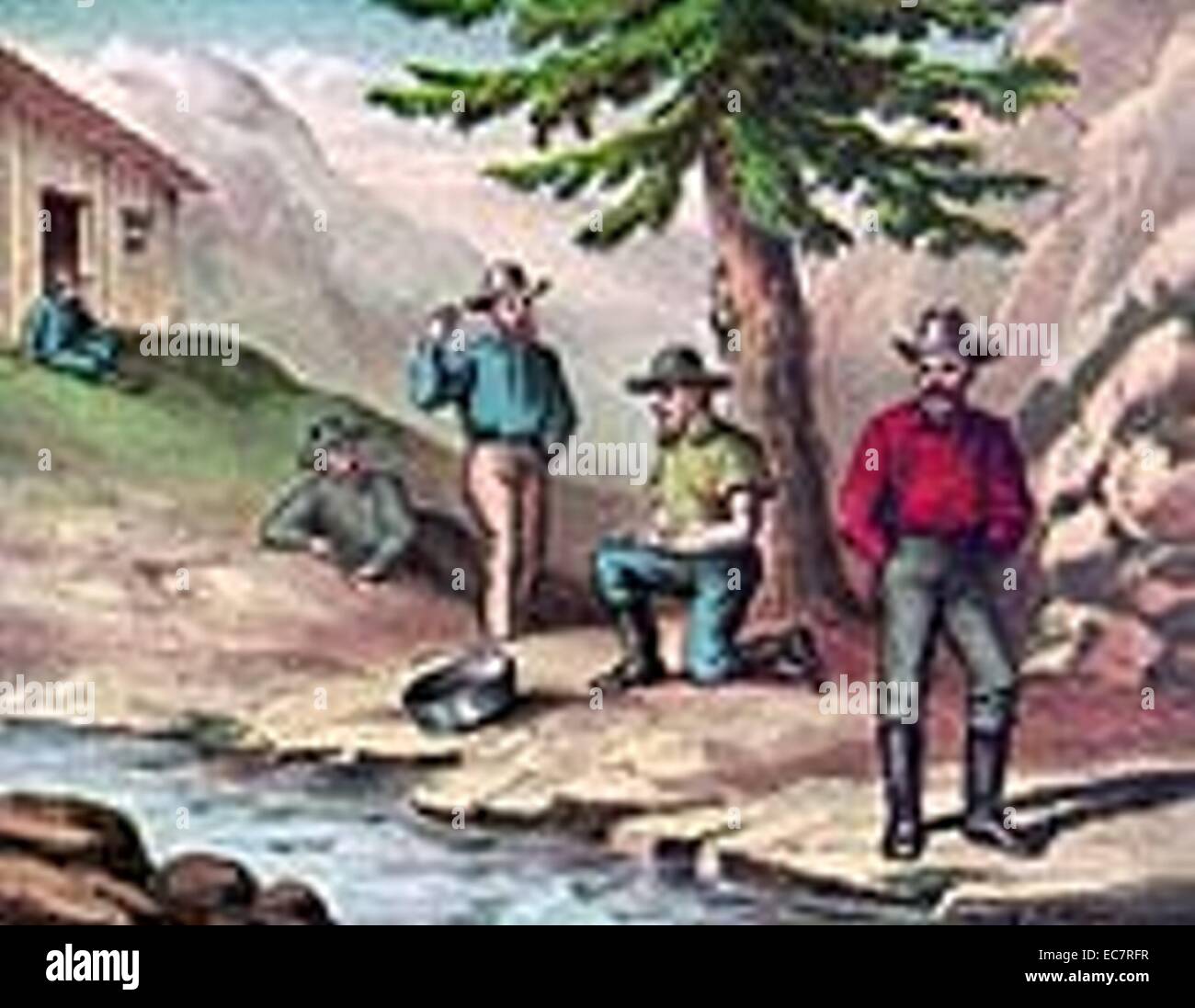 Bergbau gold usa geschichte historisches archiv archiv -Fotos und -Bildmaterial in hoher ...